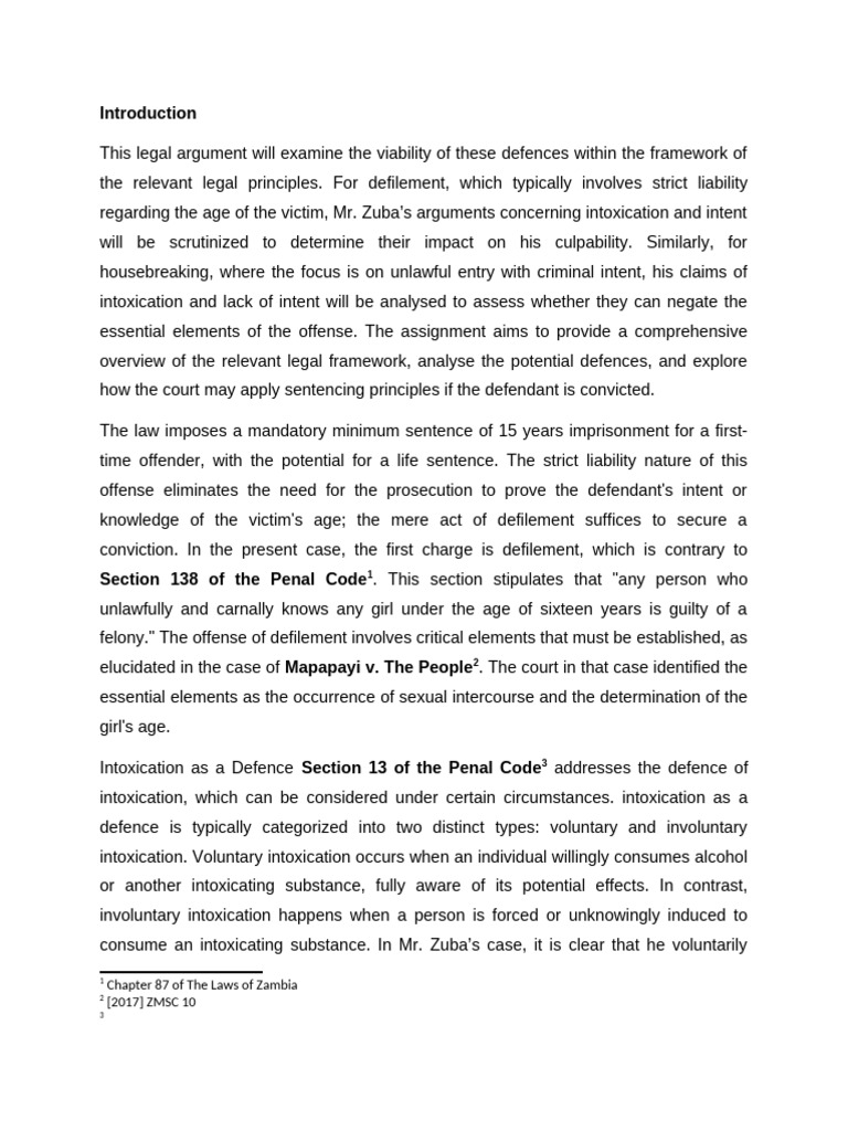 Assignment Criminal | PDF | Crimes | Crime & Violence