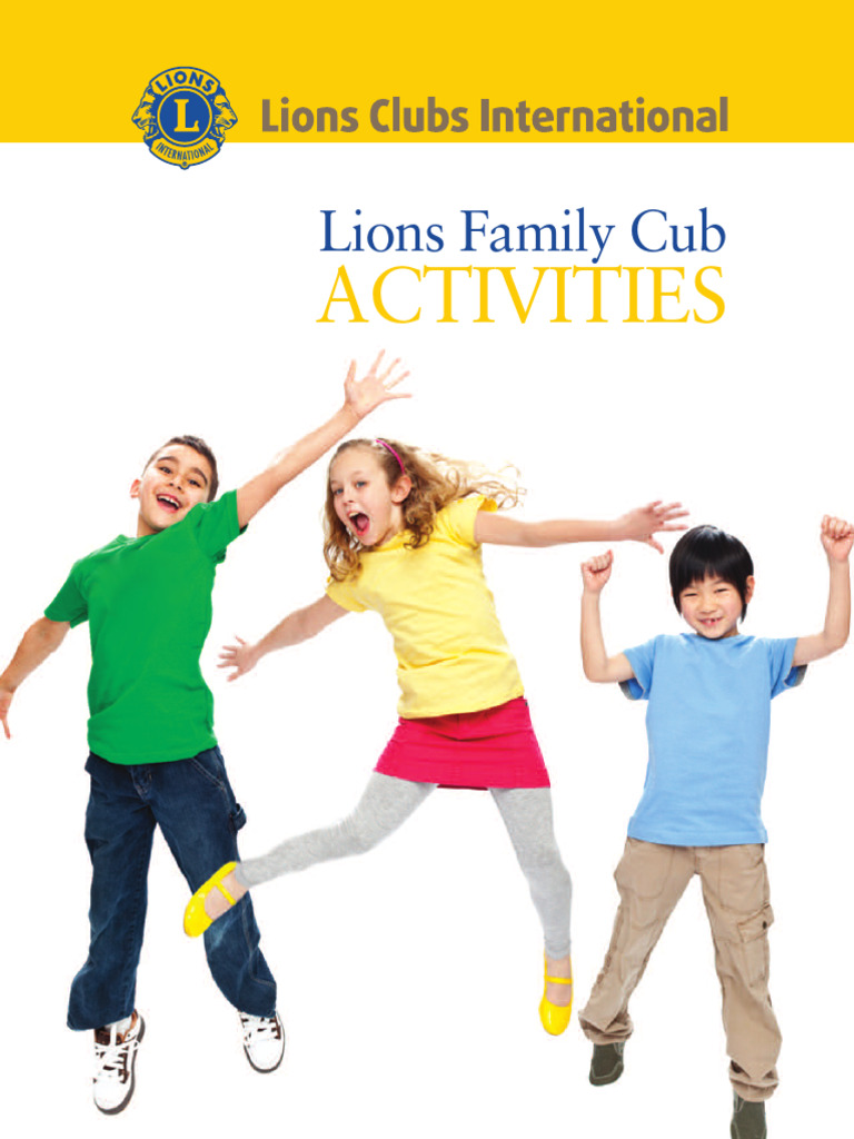 Lions Club Kids' Activity Guide | PDF | Helen Keller