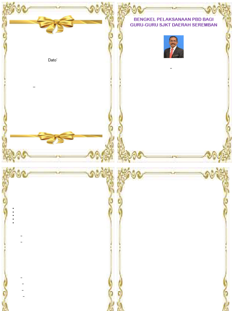 Buku Program Bengkel PBD | PDF