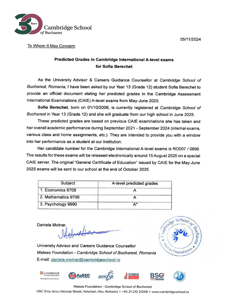 Predicted Grades N | PDF
