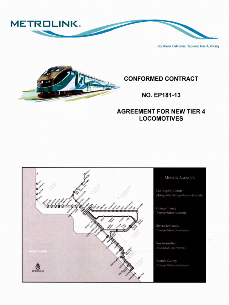 conformed-contract-ep181-13-tier-4-locomotives | PDF | Sales Taxes In ...