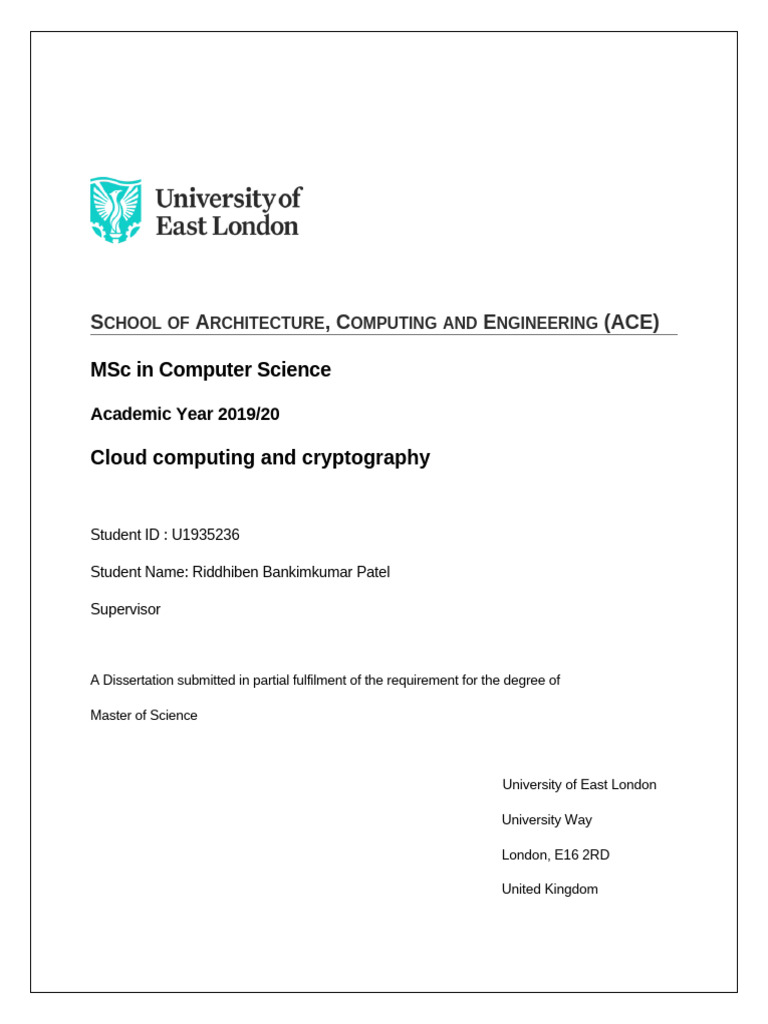 Cloud Computing & Cryptography Analysis | PDF | Key (Cryptography) | Cryptography