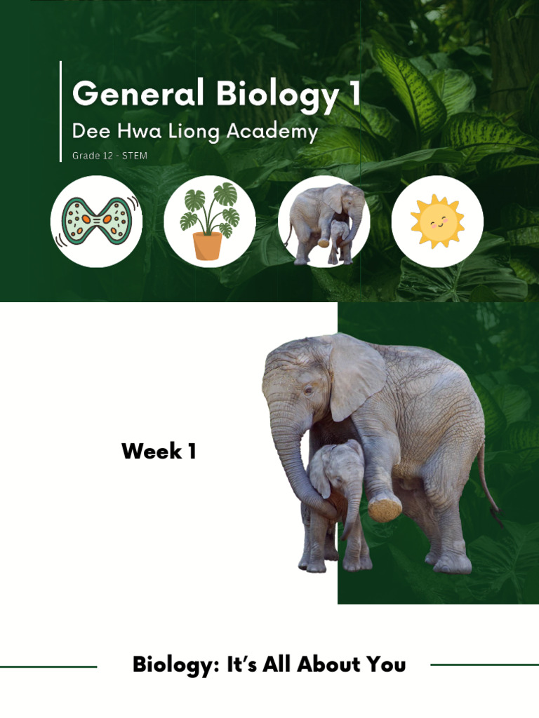 Genbio Week 1 Handout 1 | PDF | Biology | Hypothesis