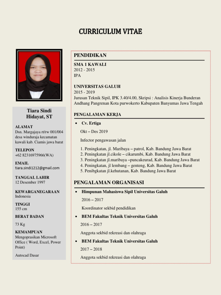 CV TIARA (Page-1) (Merged) (Merged) | PDF