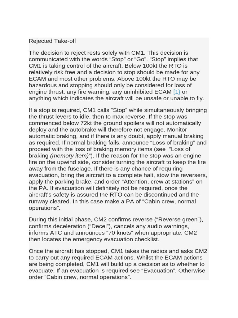 Operating Techniques | PDF | Takeoff | Aviation