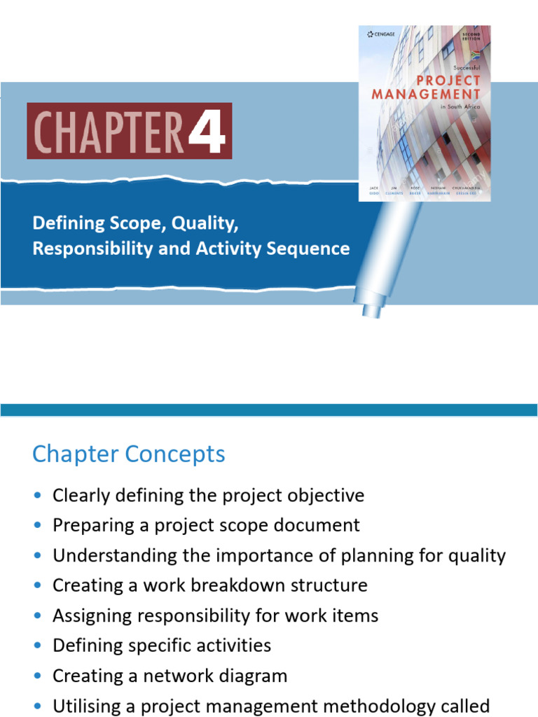 SuccProjMgmt 2e Ch04 PowerPoint | PDF | Software Engineering | Systems Thinking