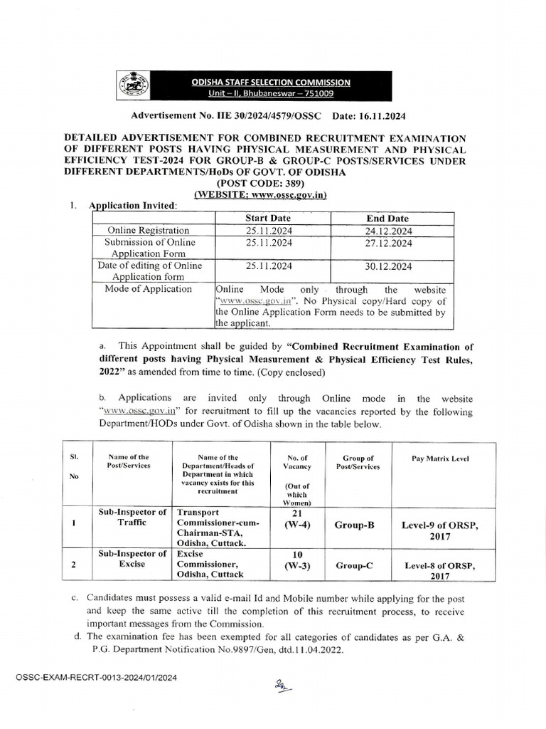 Advt No.-4579 - 0001 | PDF