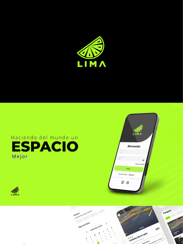 Lima App Pitch Deck | PDF | Negocios