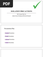 CDC Isolation Precautions Guidelines | PDF | Medical Specialties | Safety