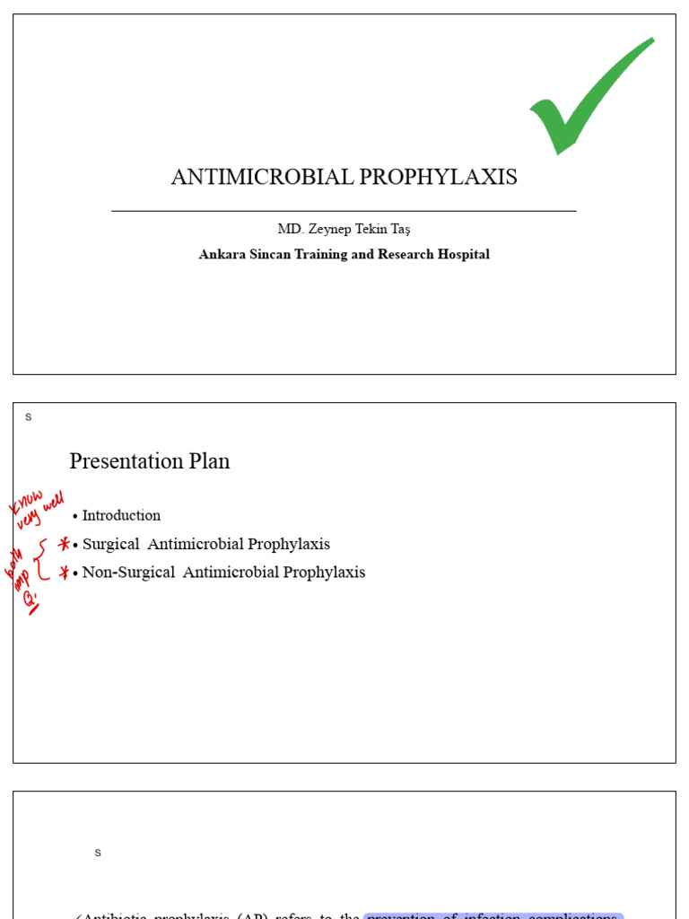 2 - Antimicrobial Prophylaxis | PDF | Infection | Antimicrobial