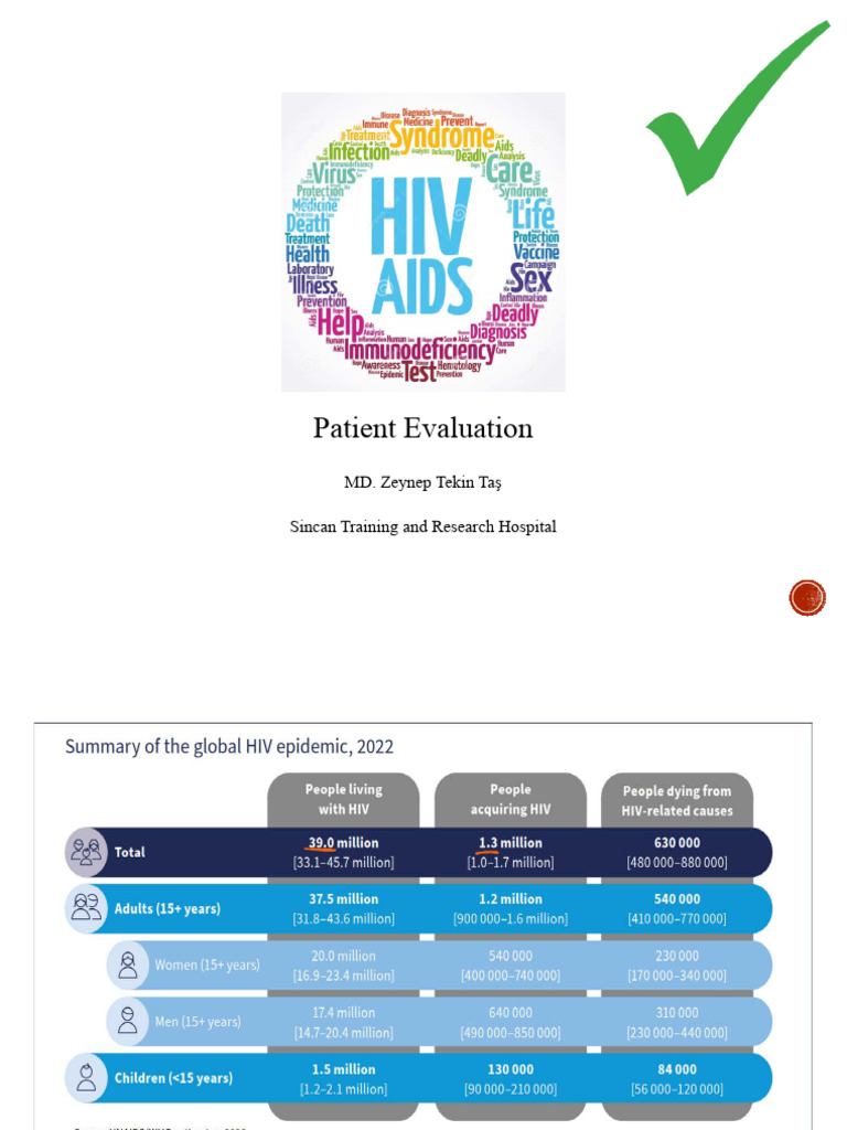 4 - HIV-AIDS Patient Evaluation | PDF | Hiv/Aids | Hiv