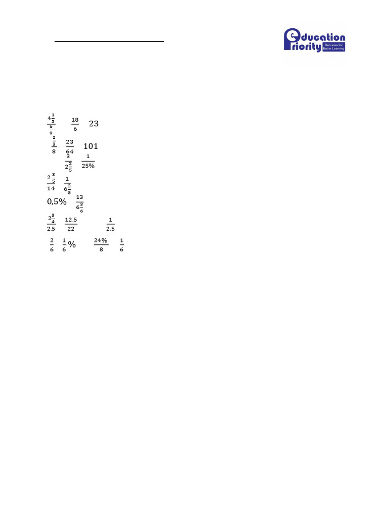 TIU - Berhitung Numerik Extended 006 | PDF