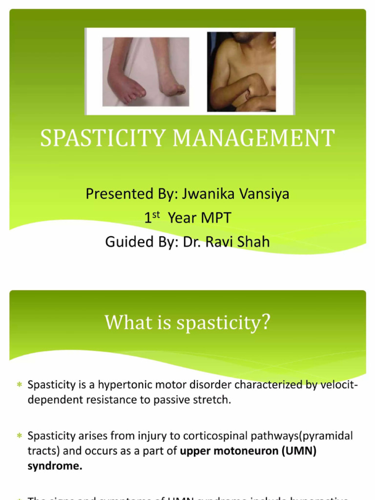 Spasticity | PDF