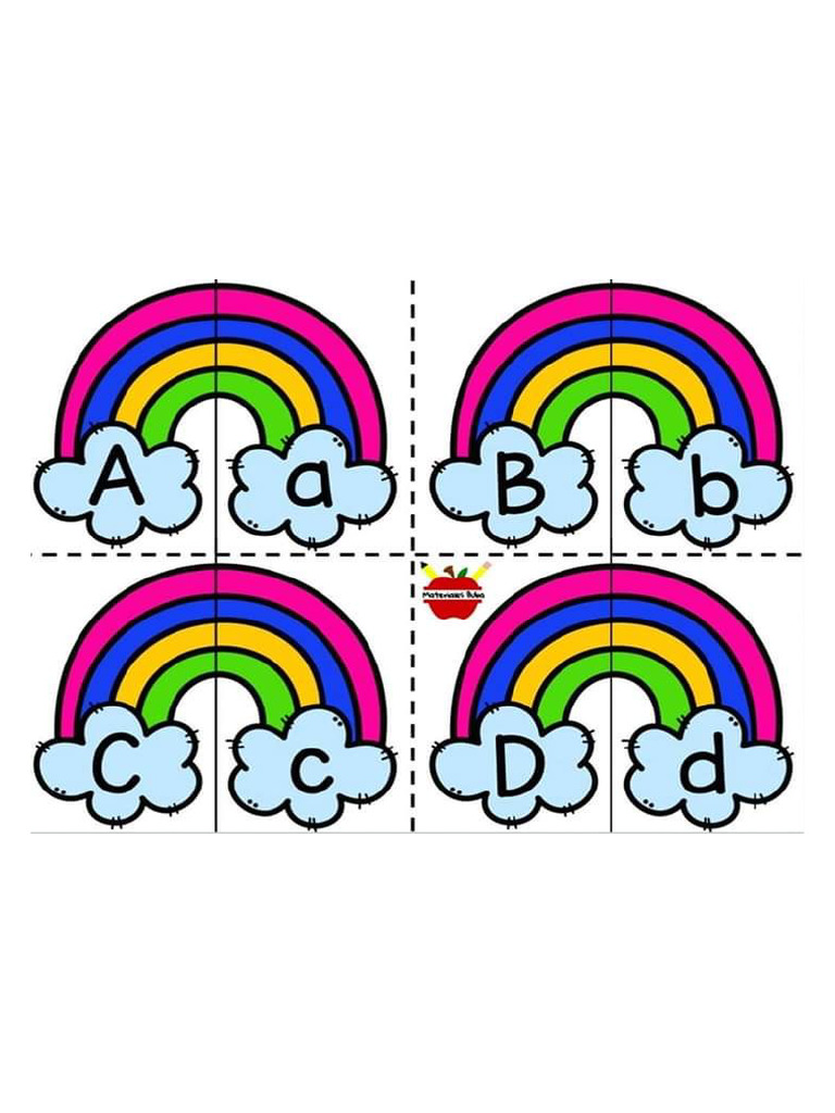 ??abecedario Arcoiris | PDF