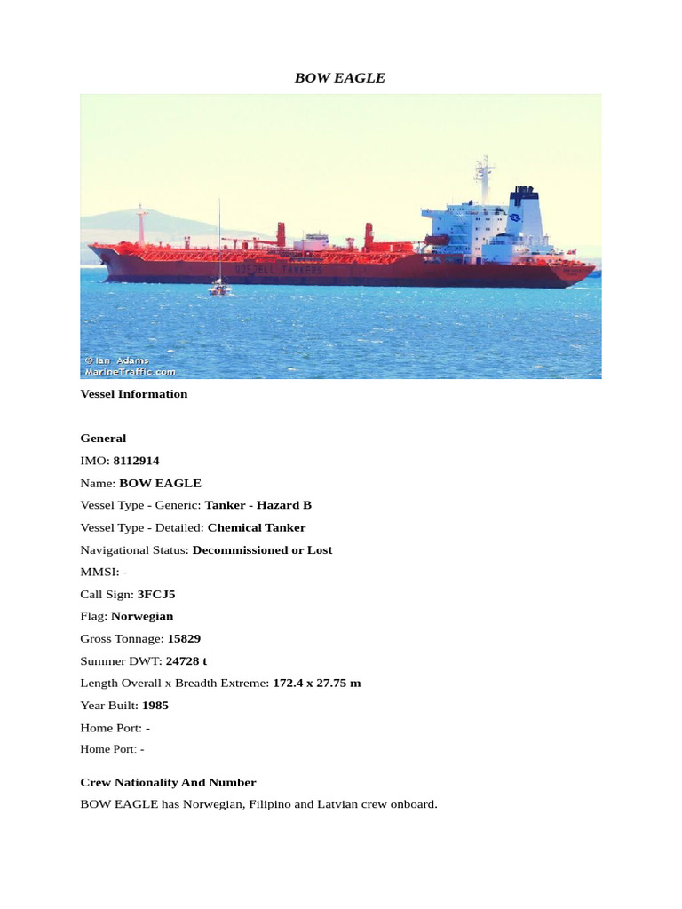 Bowing Eagling | PDF | Ships | Port