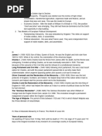 History Remedial Unit 3 | PDF | English Civil War | Napoleon