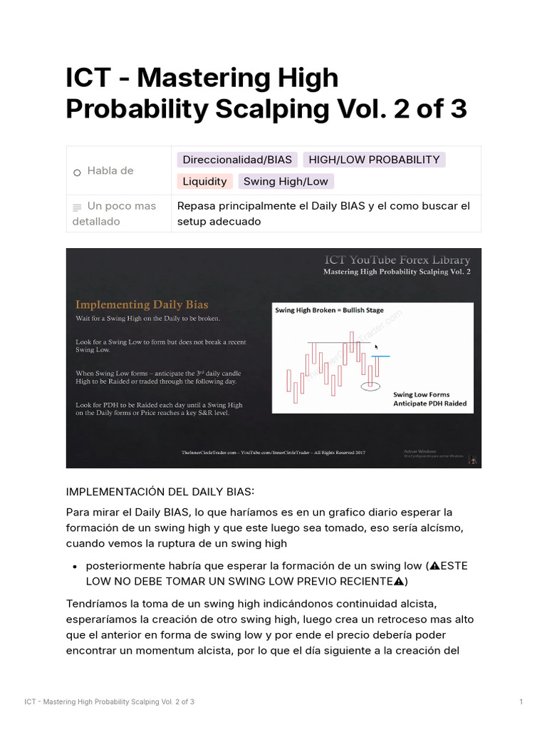 Estrategias de Scalping de Alta Probabilidad | PDF