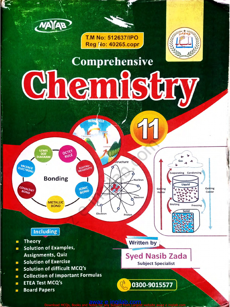 Chemistry Guide 1st Year KPK | PDF | Engineering | Science