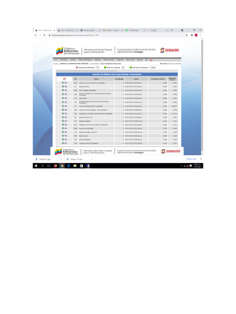 Rubros Del Sada | PDF