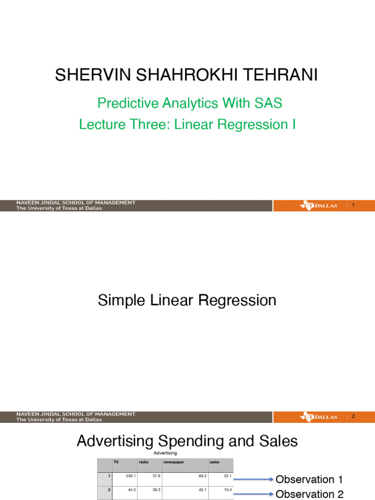 Lecture 3 | PDF | Regression Analysis | Errors And Residuals Lecture 3 | PDF | Regression Analysis | Errors And Residuals