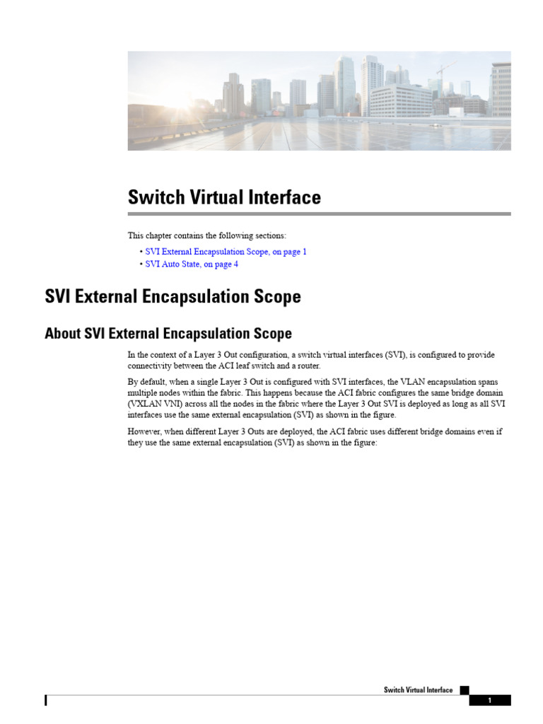 Cisco APIC Layer 3 Networking Configuration Guide 42x Chapter 01101 | PDF | Graphical User ...