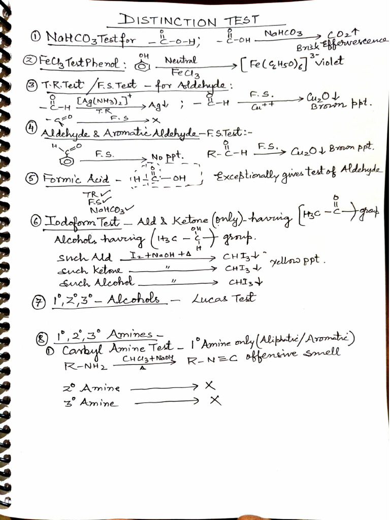 Distinction Test | PDF
