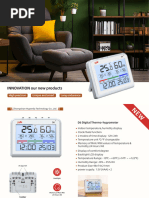 HTC-2 Temperature and Humidity Meter Manual | PDF
