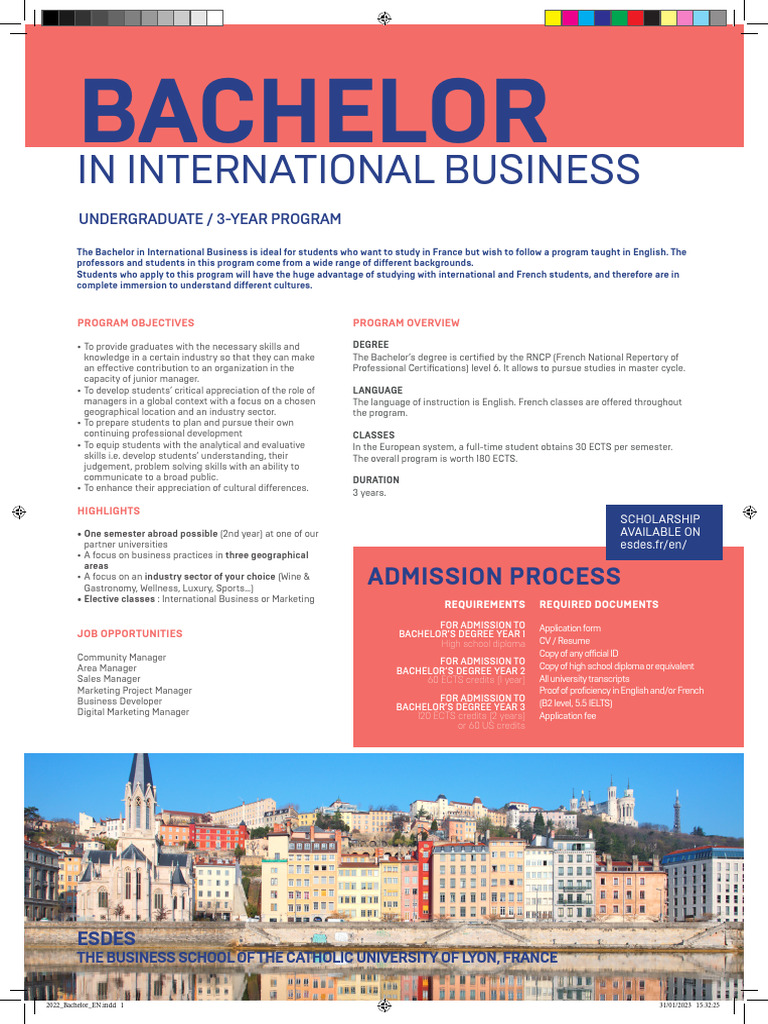 En 2023 Bachelor | PDF | Bachelor's Degree