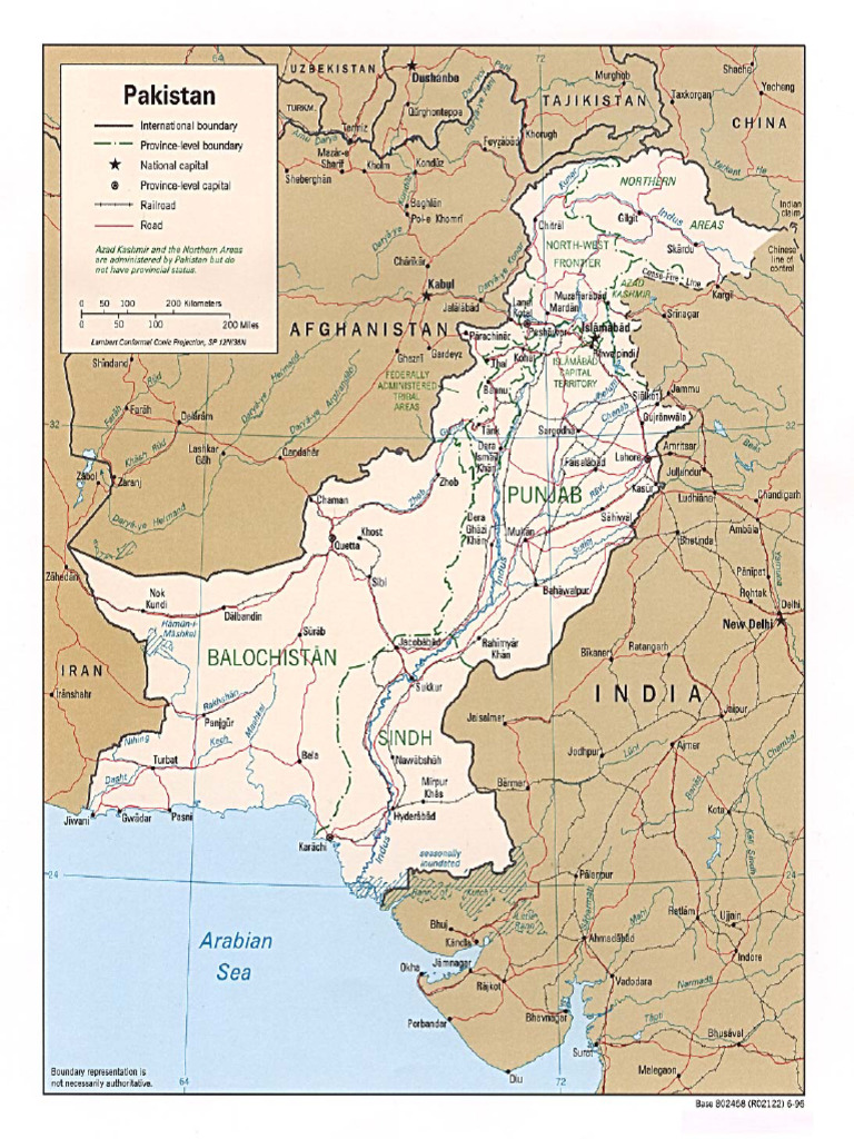 Pakistan Pol 1996 | PDF