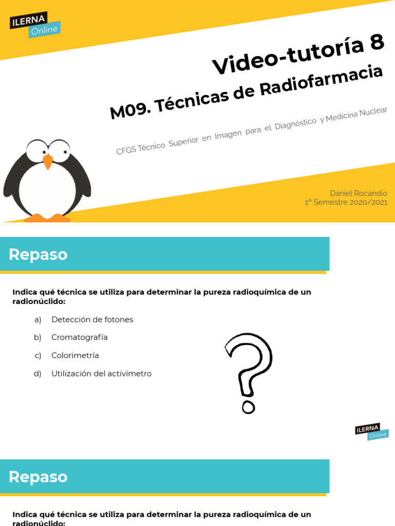 VT8 M09 Idmn 1S 2021 | PDF | Cromatografía | Radionúclido