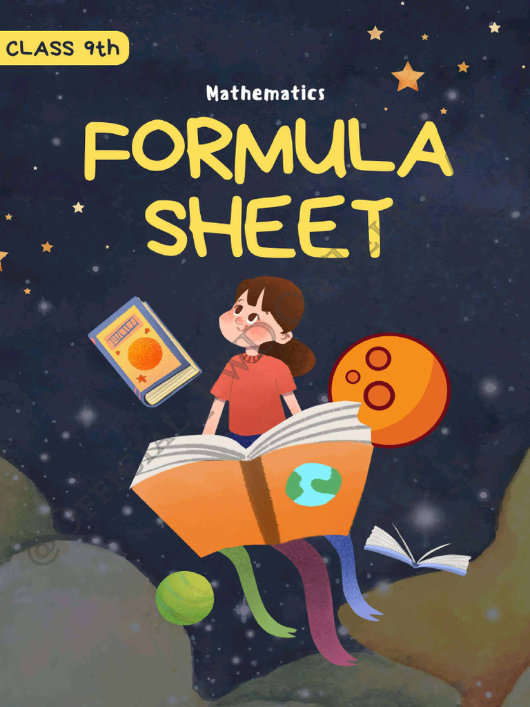 Maths Formula Sheet Pwd Pdf