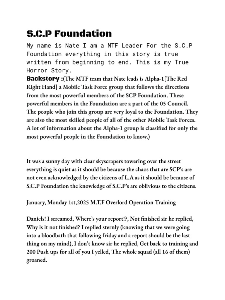 Scary Story | PDF | History | Young Adult