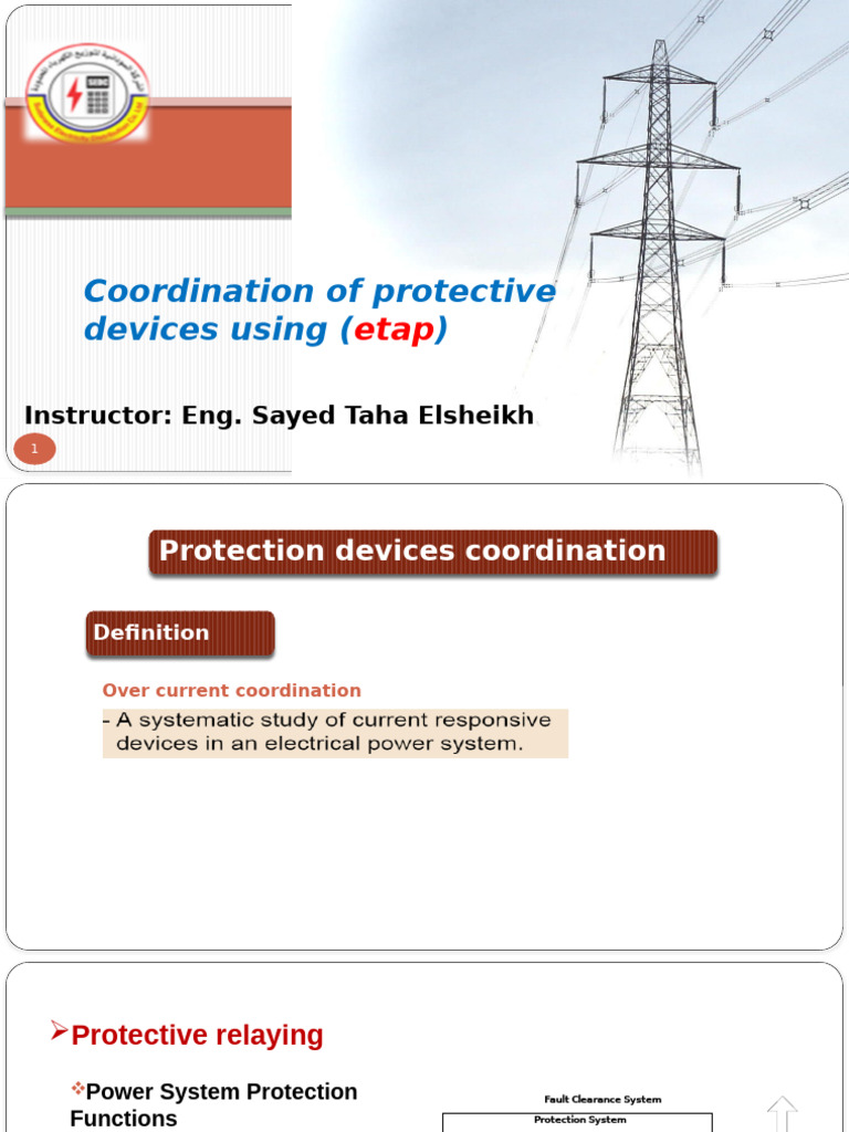 Protective Device Coordination Study | PDF | Relay | Electrical Equipment