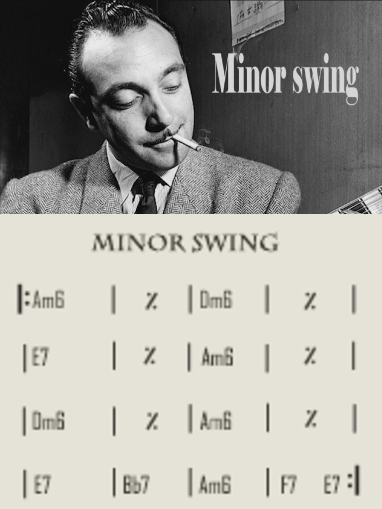 Accords et Tablatures de Minor Swing | PDF