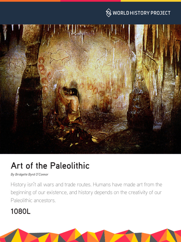 WHP 2-1-3 Read - Art of The Paleolithic - 1080L | PDF | Paleolithic | Human