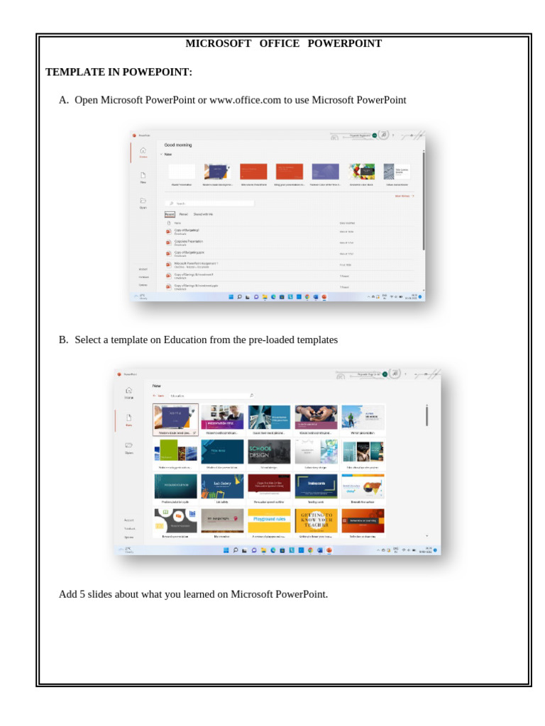 Microsoft Powerpoint presentaion | PDF | Microsoft Power Point | System Software