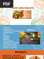 Balanced Diet and Nutrients for Grade 5 | PDF | Nutrients | Healthy Diet