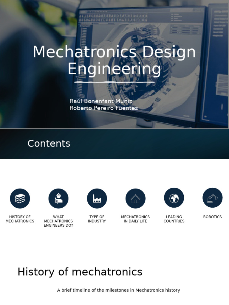 Mechatronics | PDF | Mechatronics | Robot