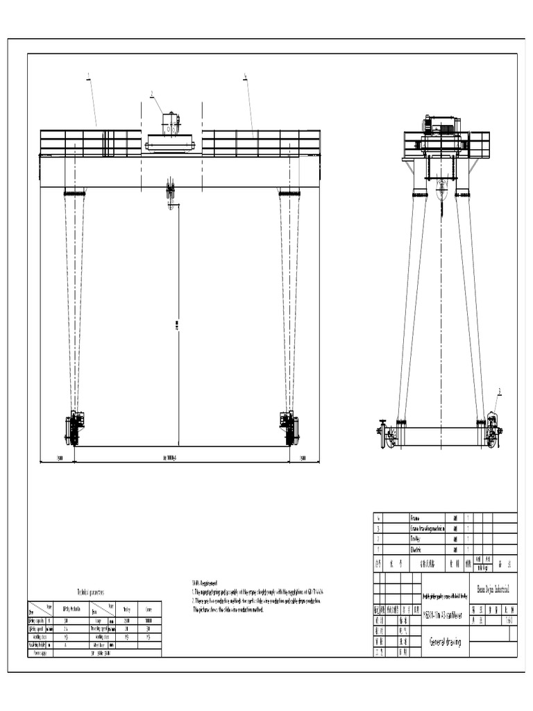 Crain MG30-10m H8m Cantilever 25m | PDF