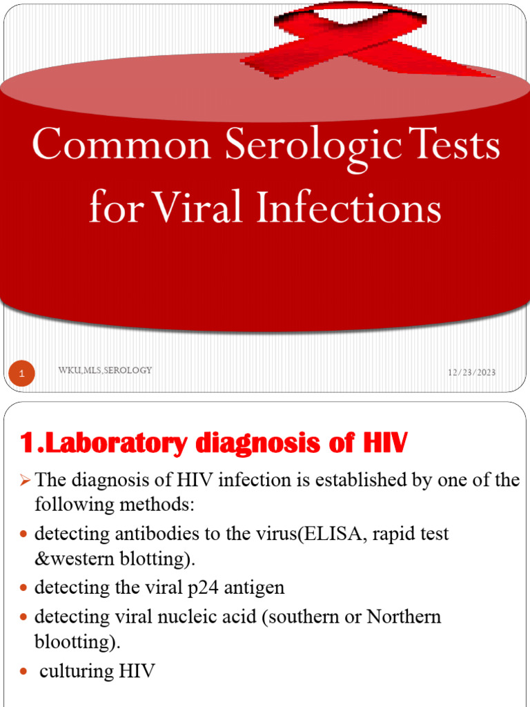 Class Three | PDF | Diagnosis Of Hiv/Aids | Serology