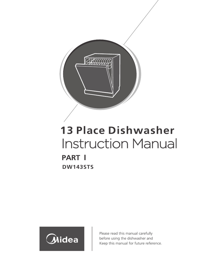 Dishwasher User Manual DW143STS | PDF | Dishwasher | Tableware