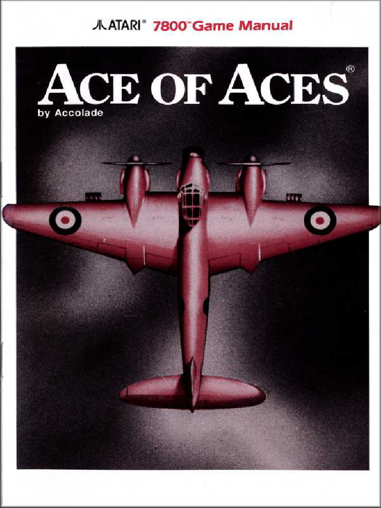 Ace of Aces - Atari7800 - Manual | PDF
