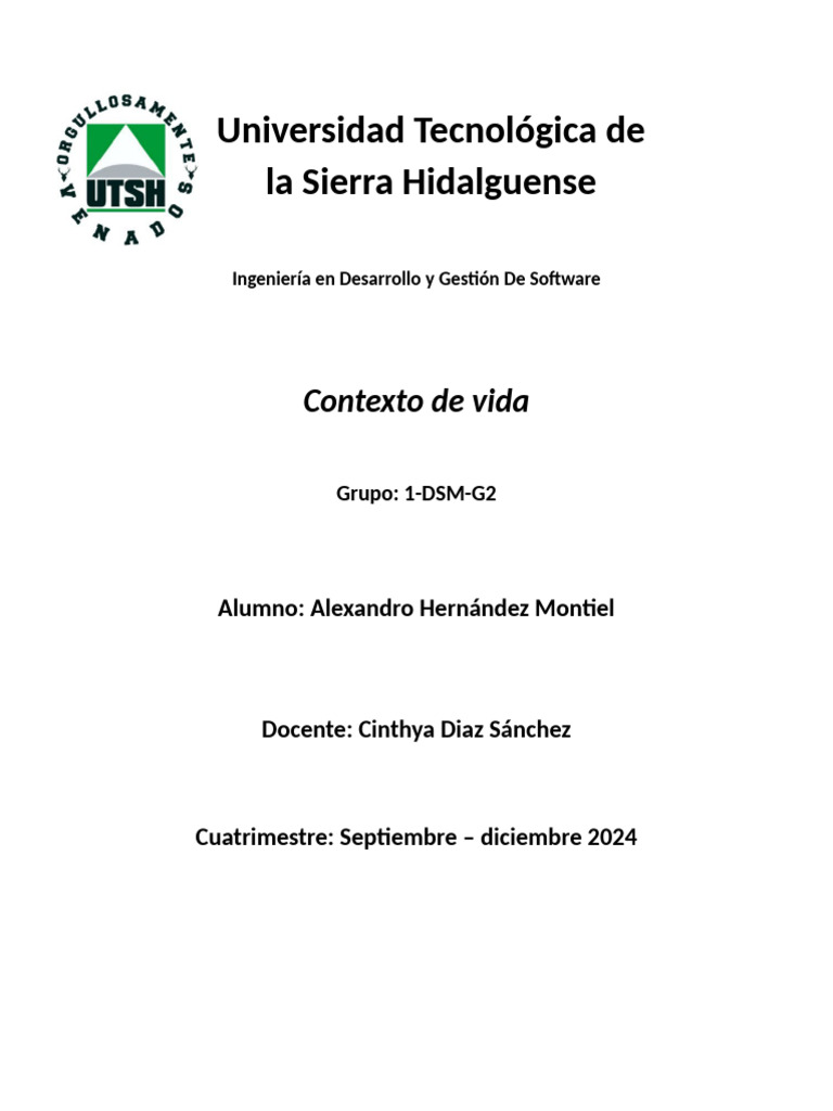 Contexto de Vida | PDF | Psicología Social | Ciencia cognitiva