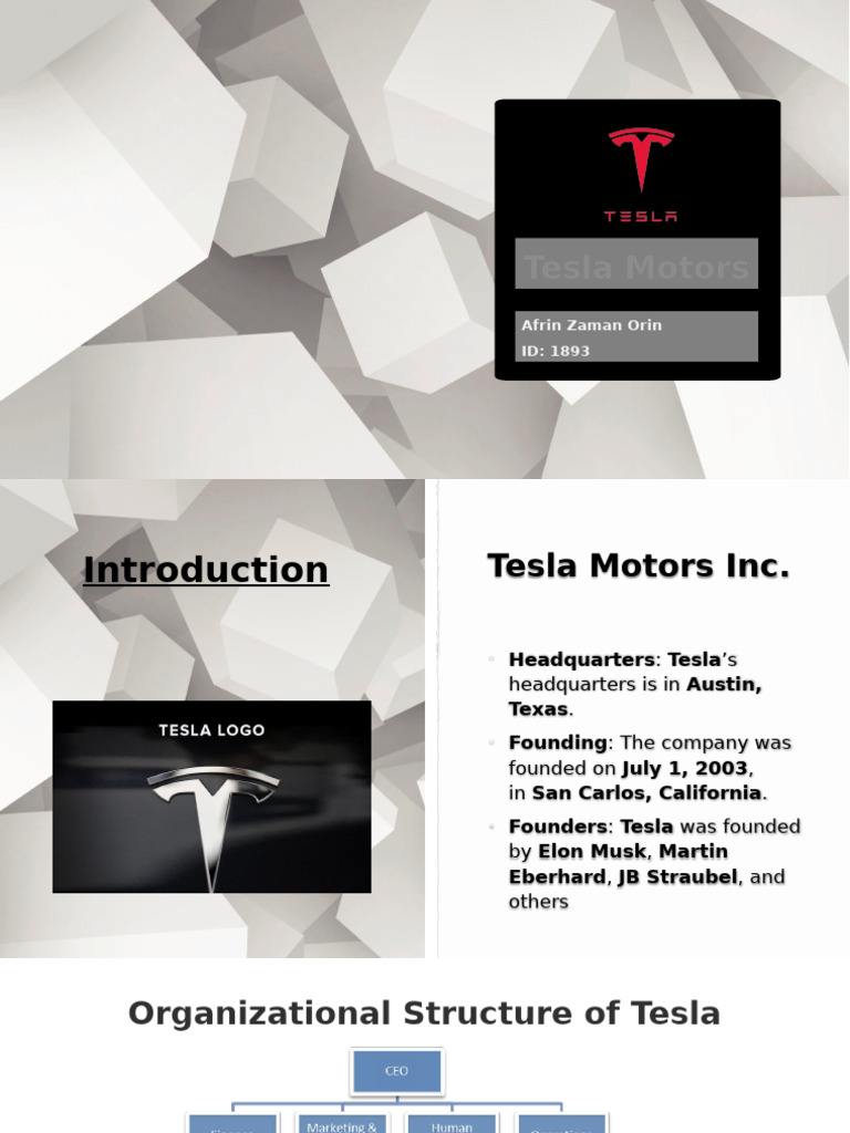 Tesla Motors | PDF