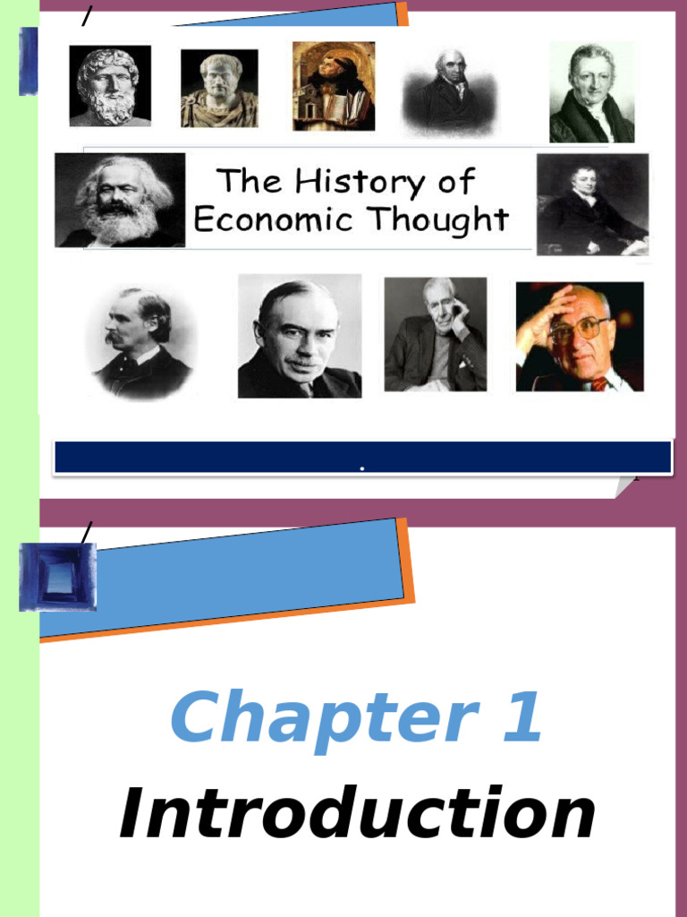History of Economic Thought Explained | PDF | Economics | History Of ...
