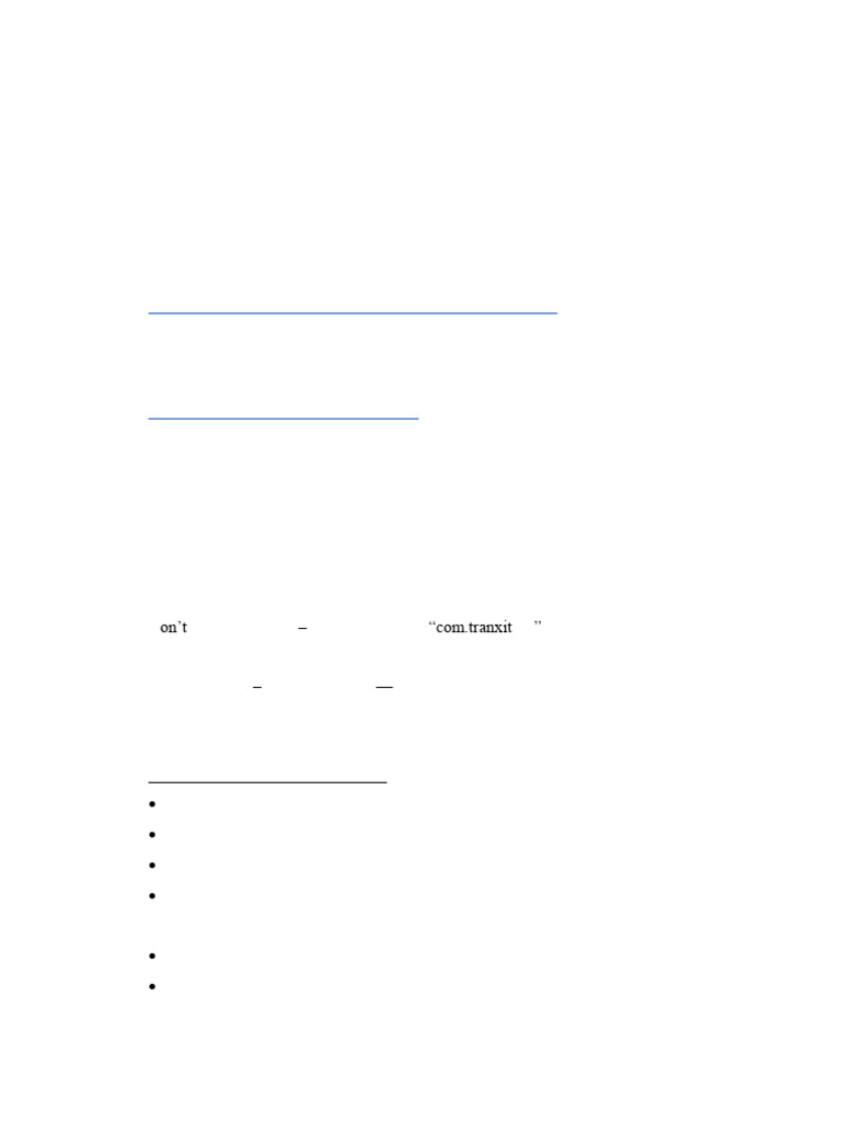 Tranxit Andriod Installation | PDF | Android (Operating System) | Software Engineering