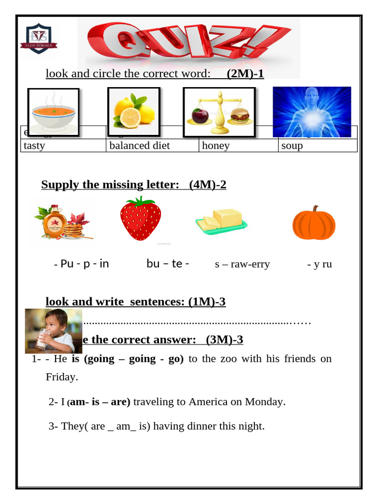 G3 - Unit - 2 - Quiz (1) M | PDF