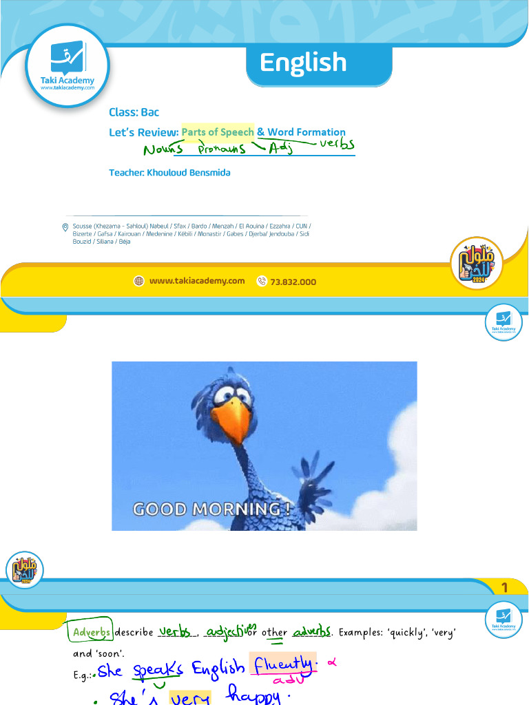 8 - Corrigé - Session 8 Let - S Review | PDF | Subject (Grammar) | Verb