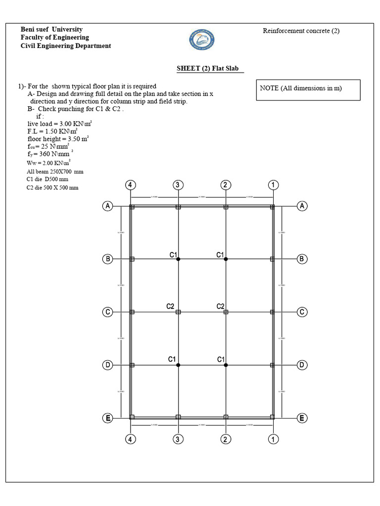Flat Slab Design and Detailing Guide | PDF