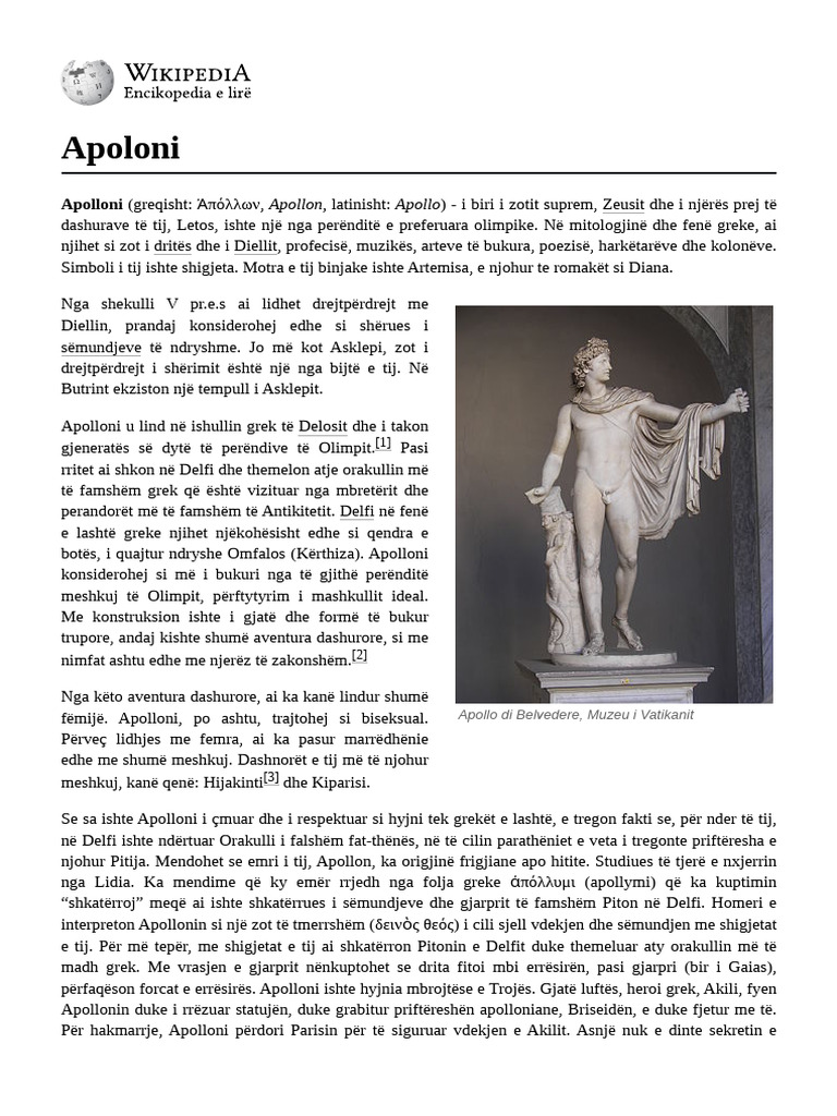 Apoloni | PDF